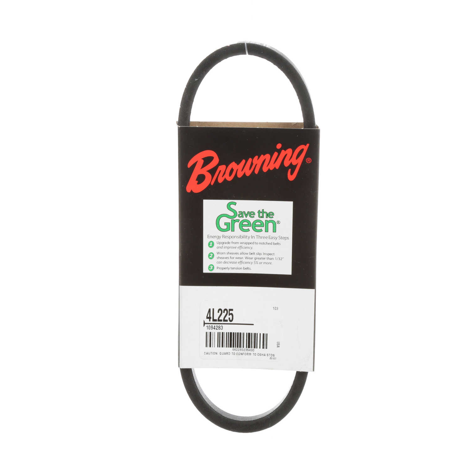 4L225 - BROWNING | Drive Belts V-Belts | BDI USA